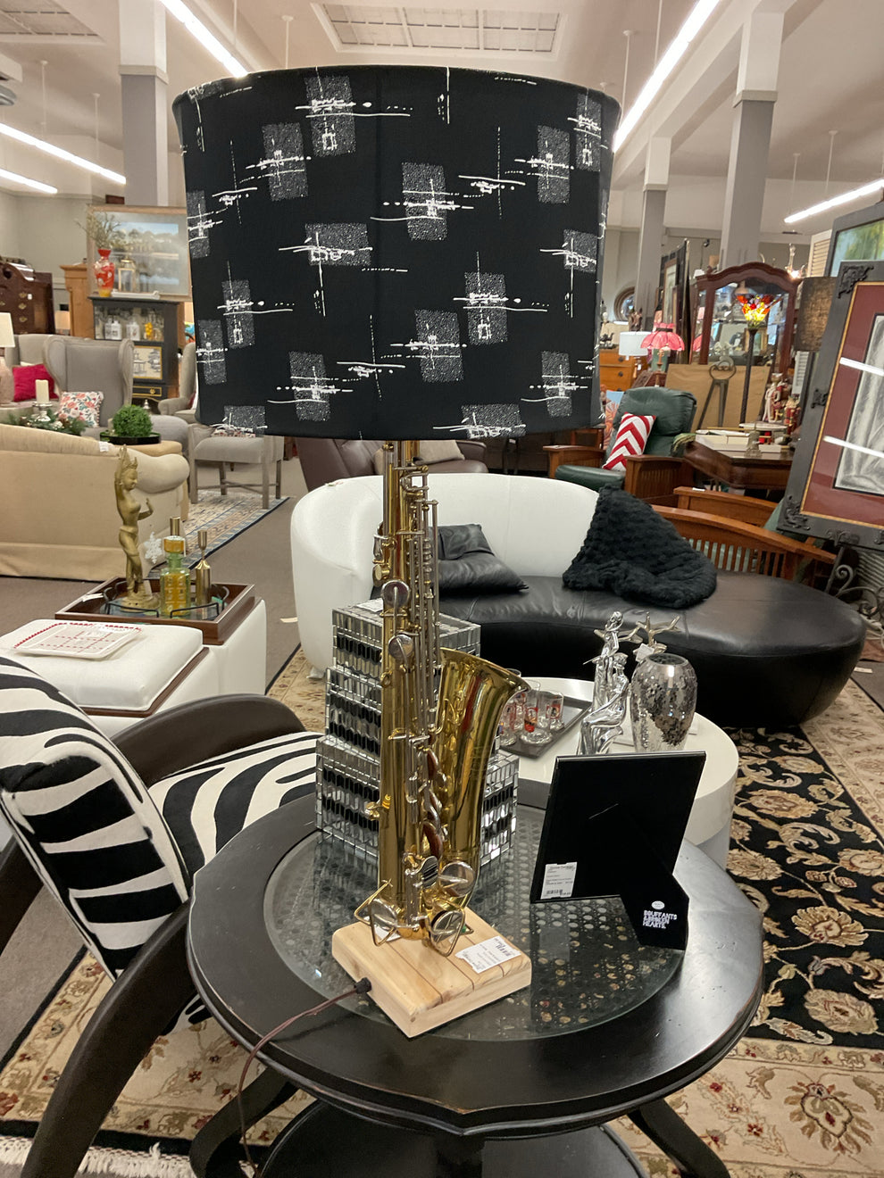 Saxophone Lamp – Divine Consign Furniture